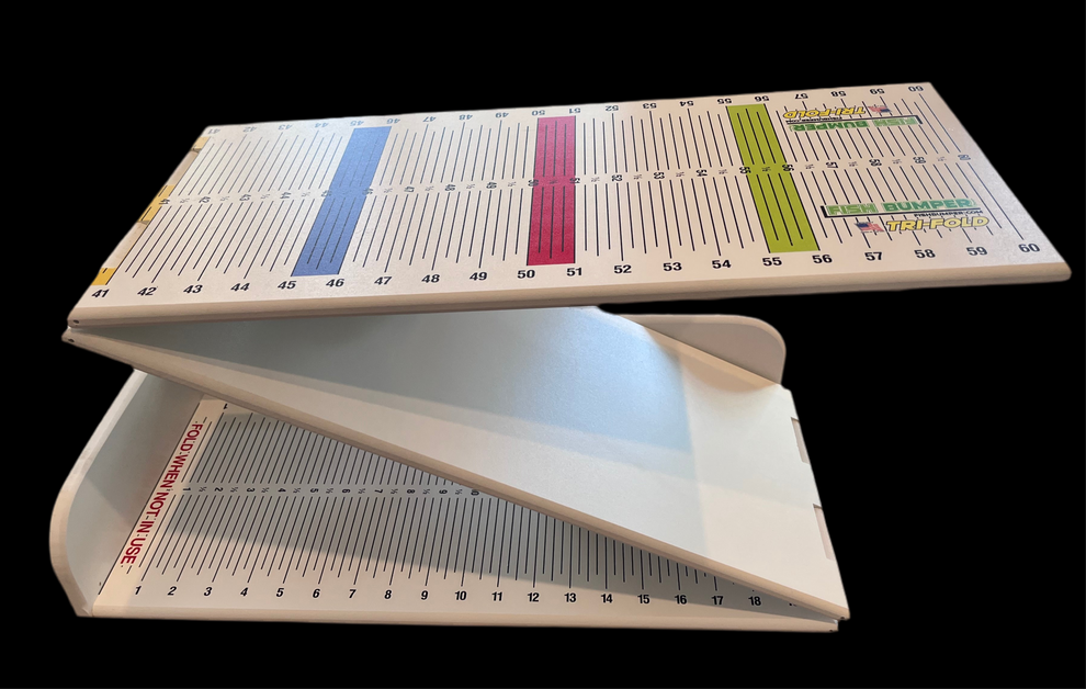 TRI-FOLD 60" Bump Board – Fish Bumper
